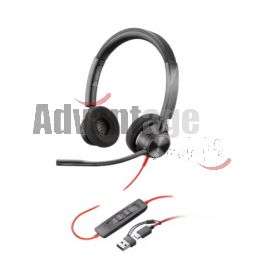 Auriculares Poly Blackwire 3320 8X220AA Negro